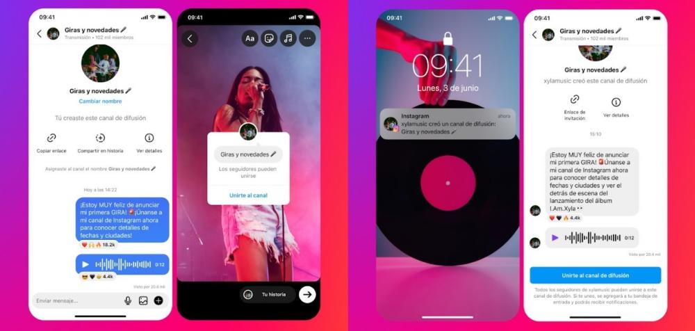 Los canales de difusión de Instagram llegan a todos los usuarios de la ...