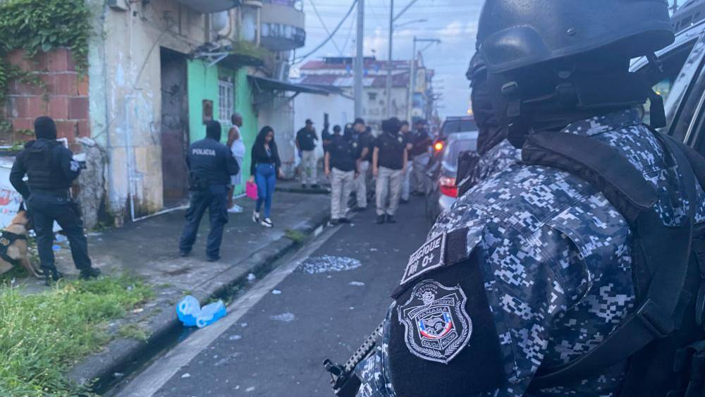 Decomisan droga, armas y municiones en la operación Chagres, hay 99 aprehendidos