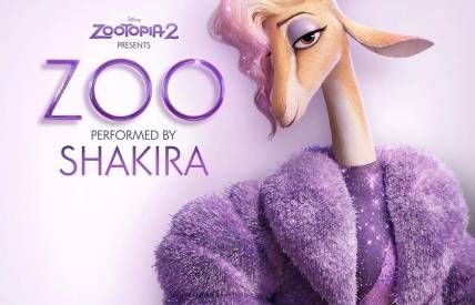 Shakira estrena “Zoo”, su nueva canción para Zootopia 2