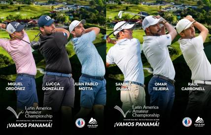 Golfistas de Panamá vuelven a decir presente en el LAAC