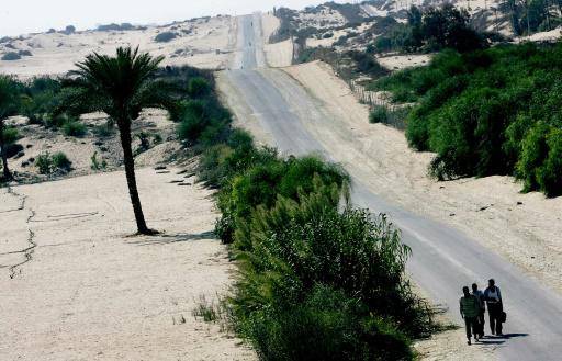 El corredor Filadelfia o Saladino, una zona de separación estratégica ...