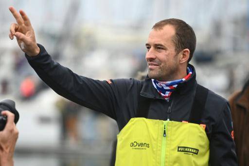 La vida soñada de Sam Goodchild, revelación en el inicio de la Vendée Globe