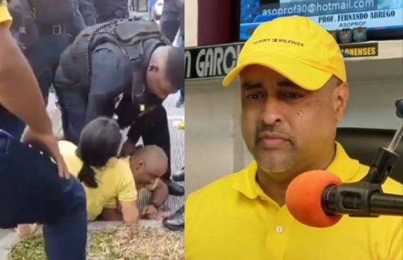 Detienen a líder de gremio magisterial en medio de protestas en la ...