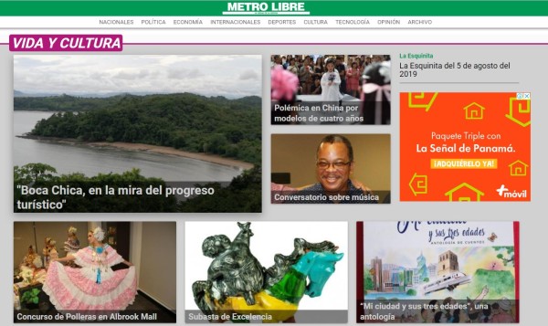 Metro Libre web, un diseño más amigable