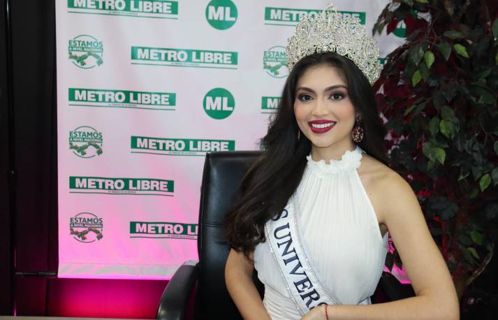 Mirna Caballini, una miss de lujo