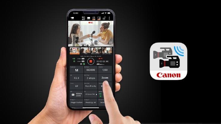 La aplicación Multi-Camera Control de Canon para iOS permite gestionar hasta 4 cámaras a la vez