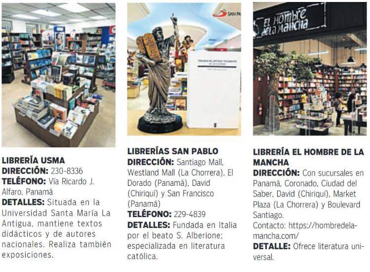 Las librerías panameñas