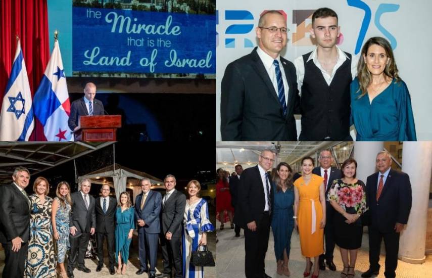Embajada y comunidad judía en Panamá celebra los 75 años del Estado de ...