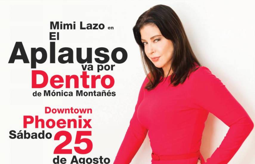 Mimí Lazo dejará claro que “El aplauso va por dentro”