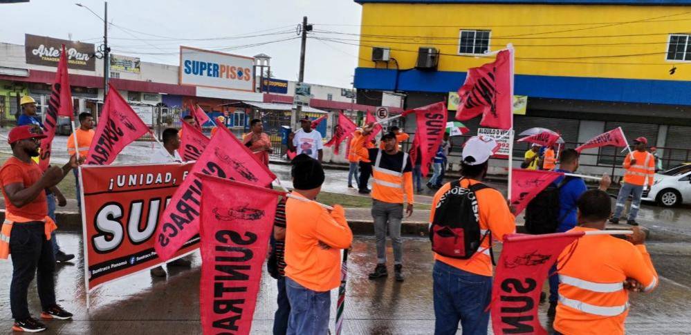 Suntracs anuncia jornada de manifestaciones para este lunes