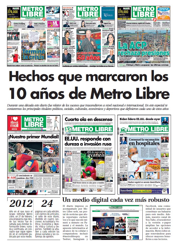 nacionales | Metro Libre