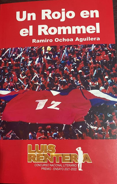 Presentan "Un Rojo en el Rommel", en la Feria del Libro